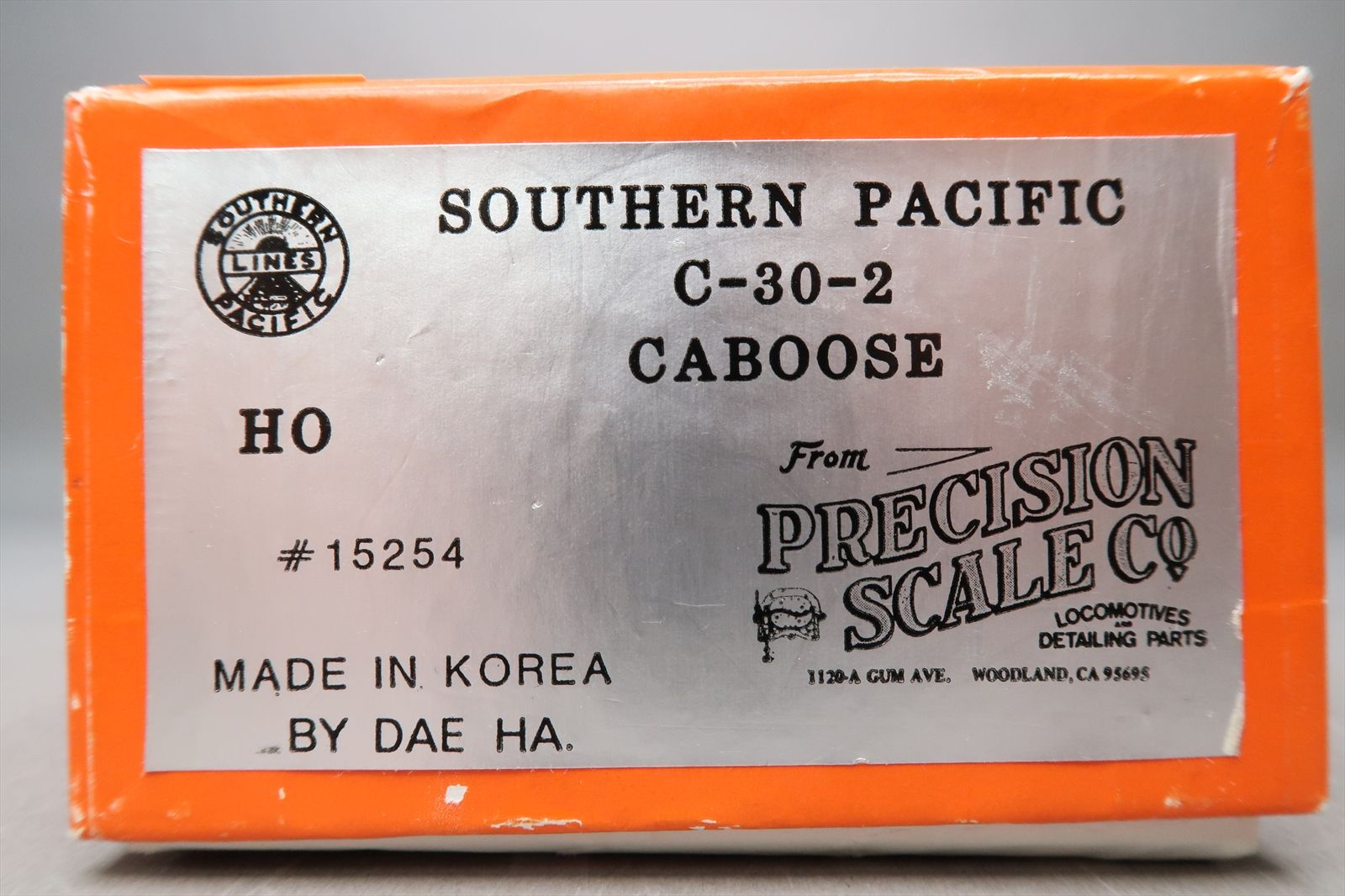 HO Brass Model - PSC 15254 SP Southern Pacific C-30-2 Caboose #139 ...