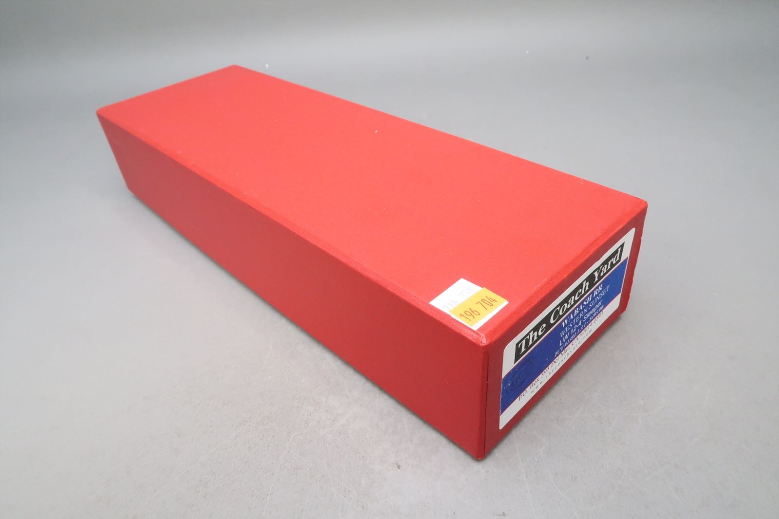 HO Brass Model - TCY 1381.1.3.1 WAB Wabash LW 12-4 Sleeper Western ...