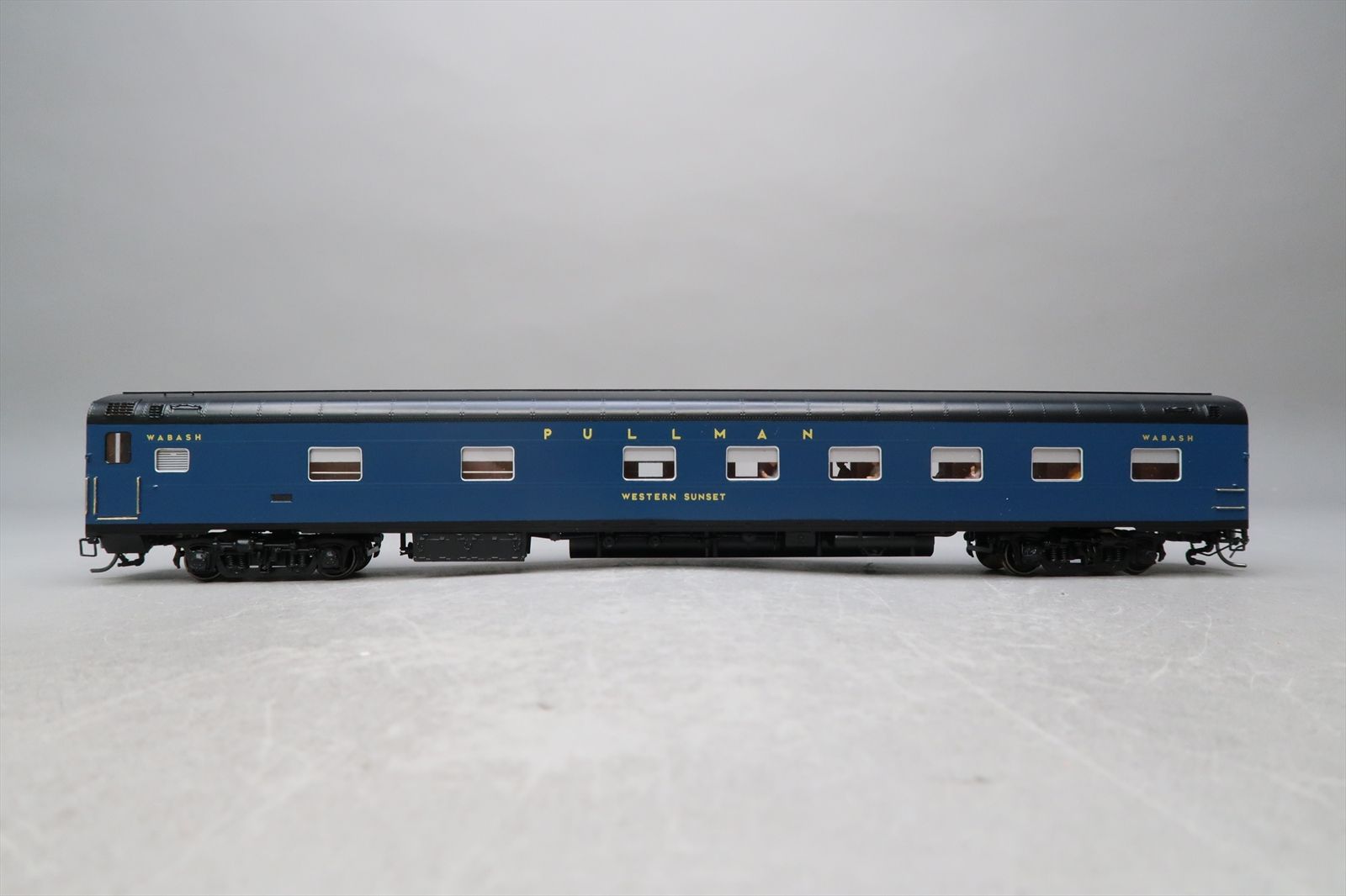 HO Brass Model - TCY 1381.1.3.1 WAB Wabash LW 12-4 Sleeper Western Sunset - F/P - 2008 Run - Sam ...