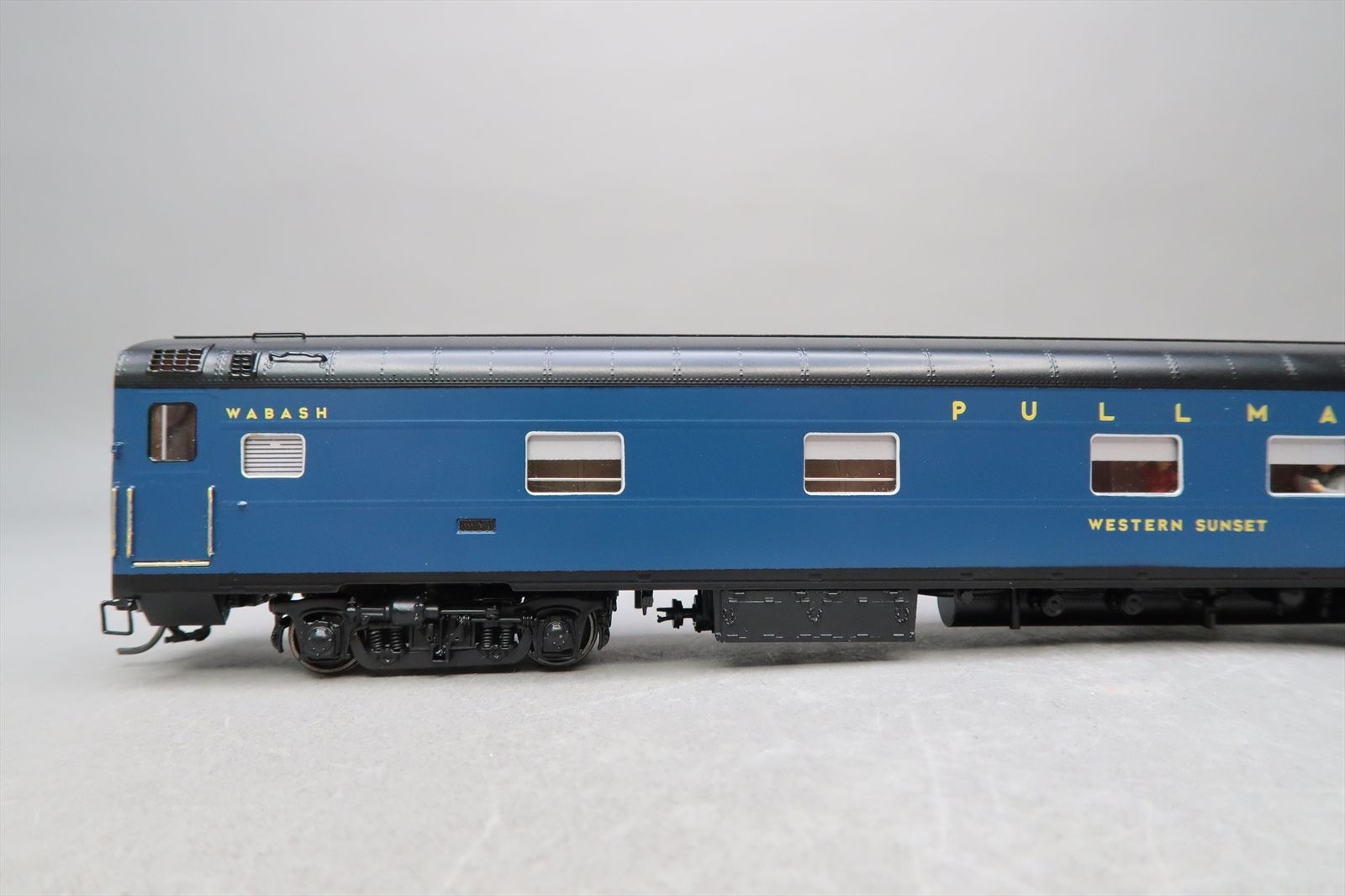 HO Brass Model - TCY 1381.1.3.1 WAB Wabash LW 12-4 Sleeper Western ...