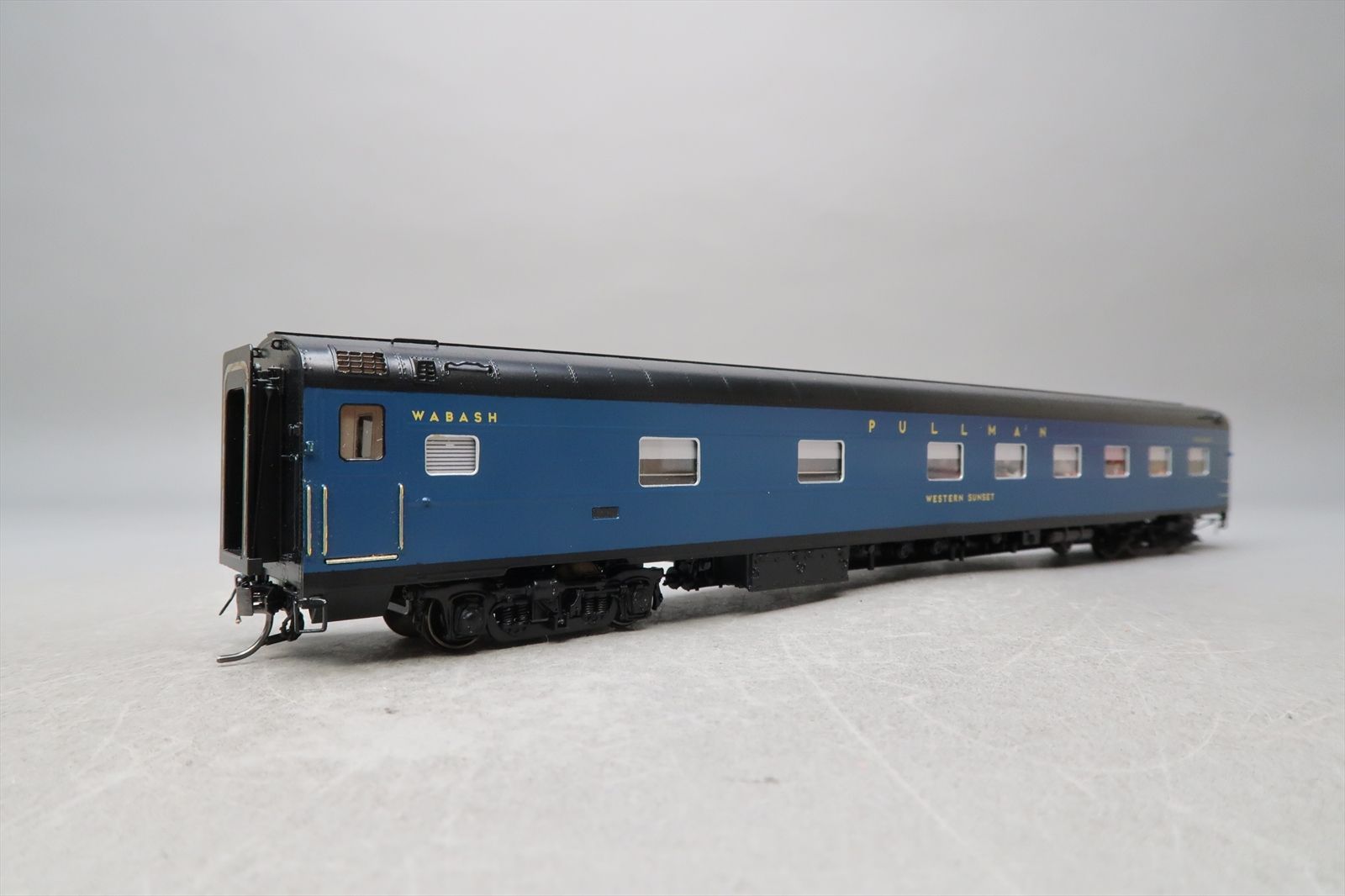 HO Brass Model - TCY 1381.1.3.1 WAB Wabash LW 12-4 Sleeper Western ...