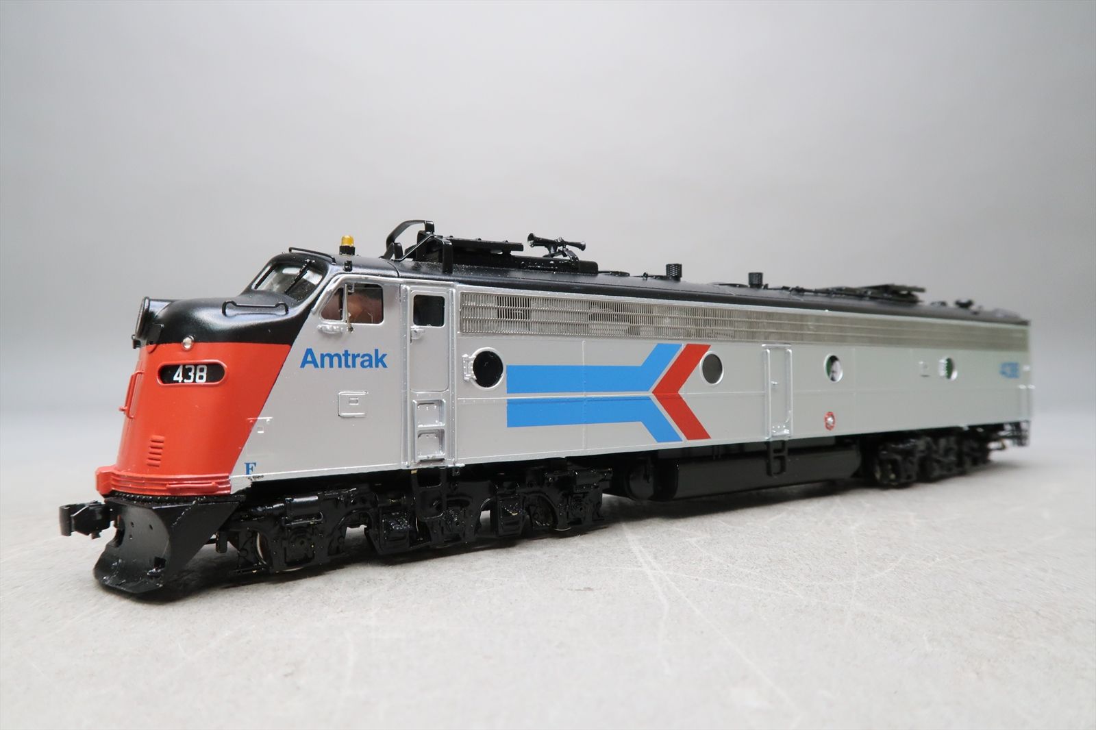 HO Brass Model - OMI 6044 UP Union Pacific Amtrak E9 E9A #438 - Pro Paint + Scratchbuilt Detail ...