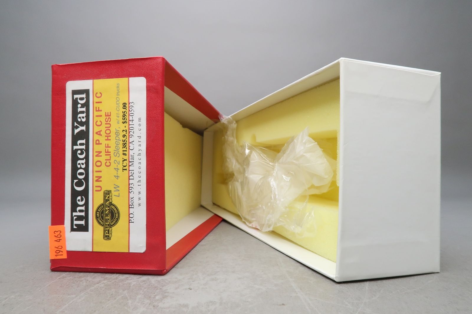 HO Brass Model - TCY 1385.9.2 UP Union Pacific 4-4-2 Sleeper Cliff ...