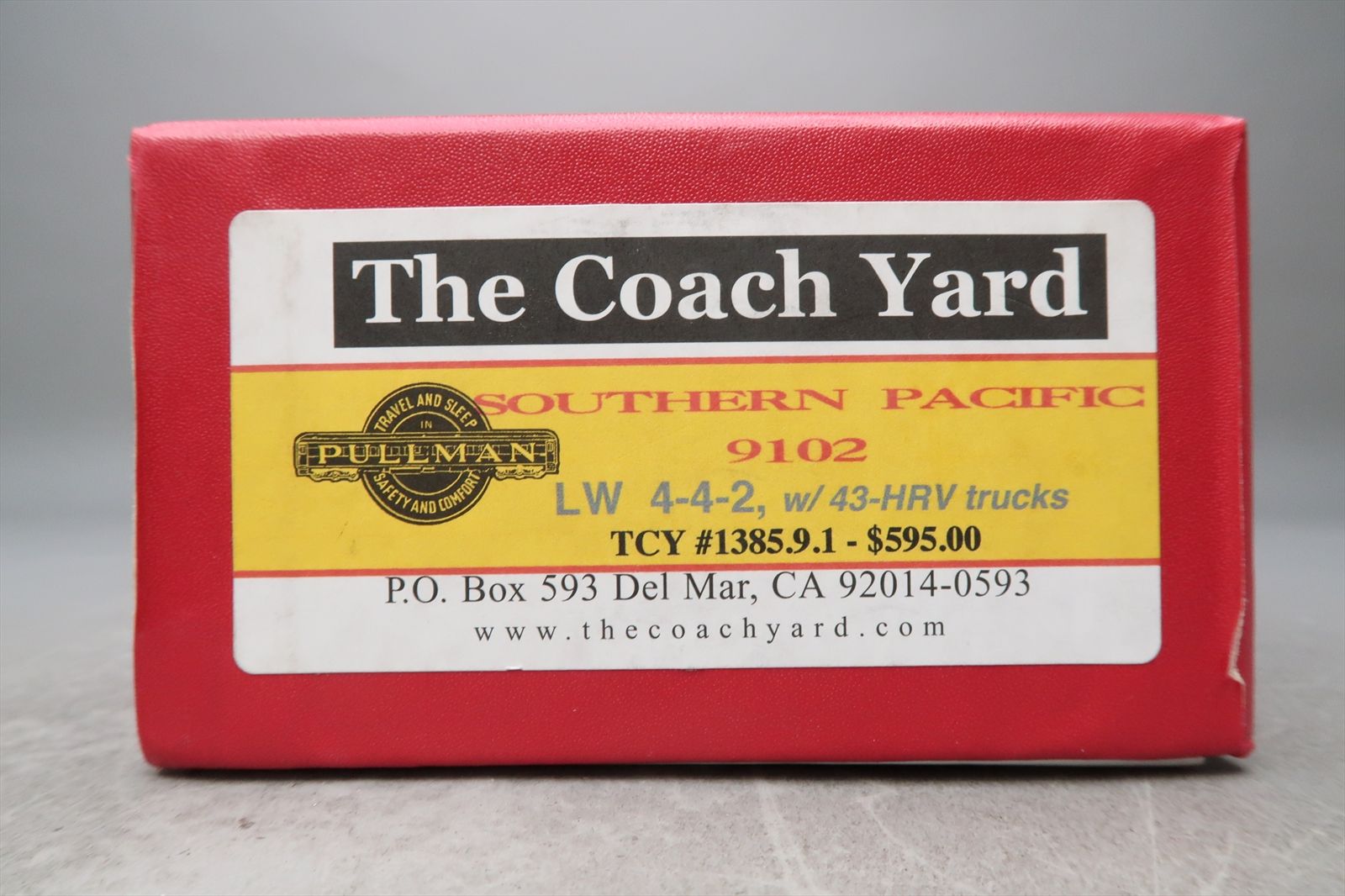 HO Brass Model - TCY 1385.9.1 SP Southern Pacific LW Lightweight 4-4-2 ...