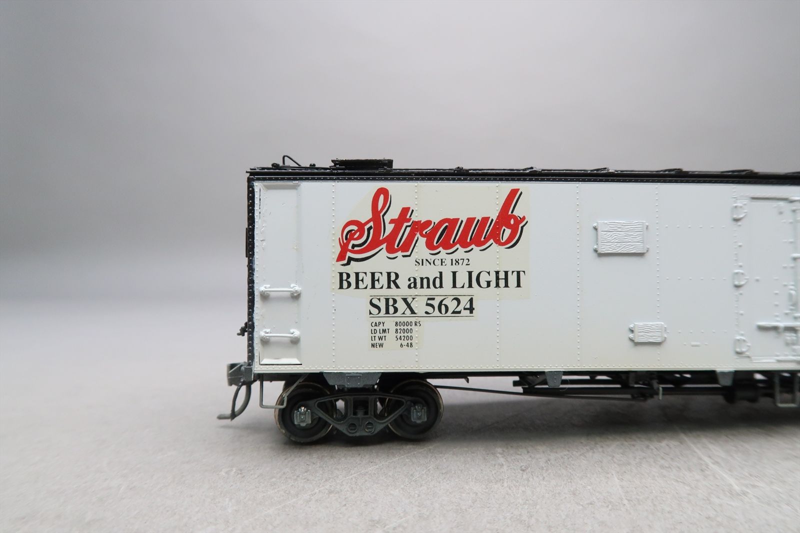HO Brass Model - OMI 3282 SFRD as SBX Straub Beer and Light 50' Ice ...