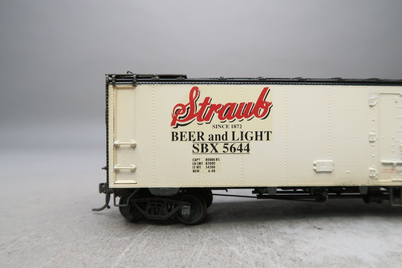 HO Brass Model - OMI 3282 SFRD as SBX Straub Beer and Light 50' Ice ...
