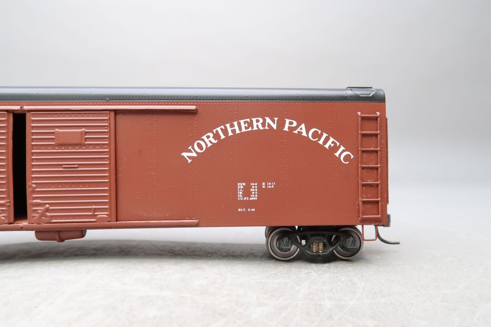 HO Brass Model - NPP Nickel Plate NP Northern Pacific 50' Boxcar Box ...