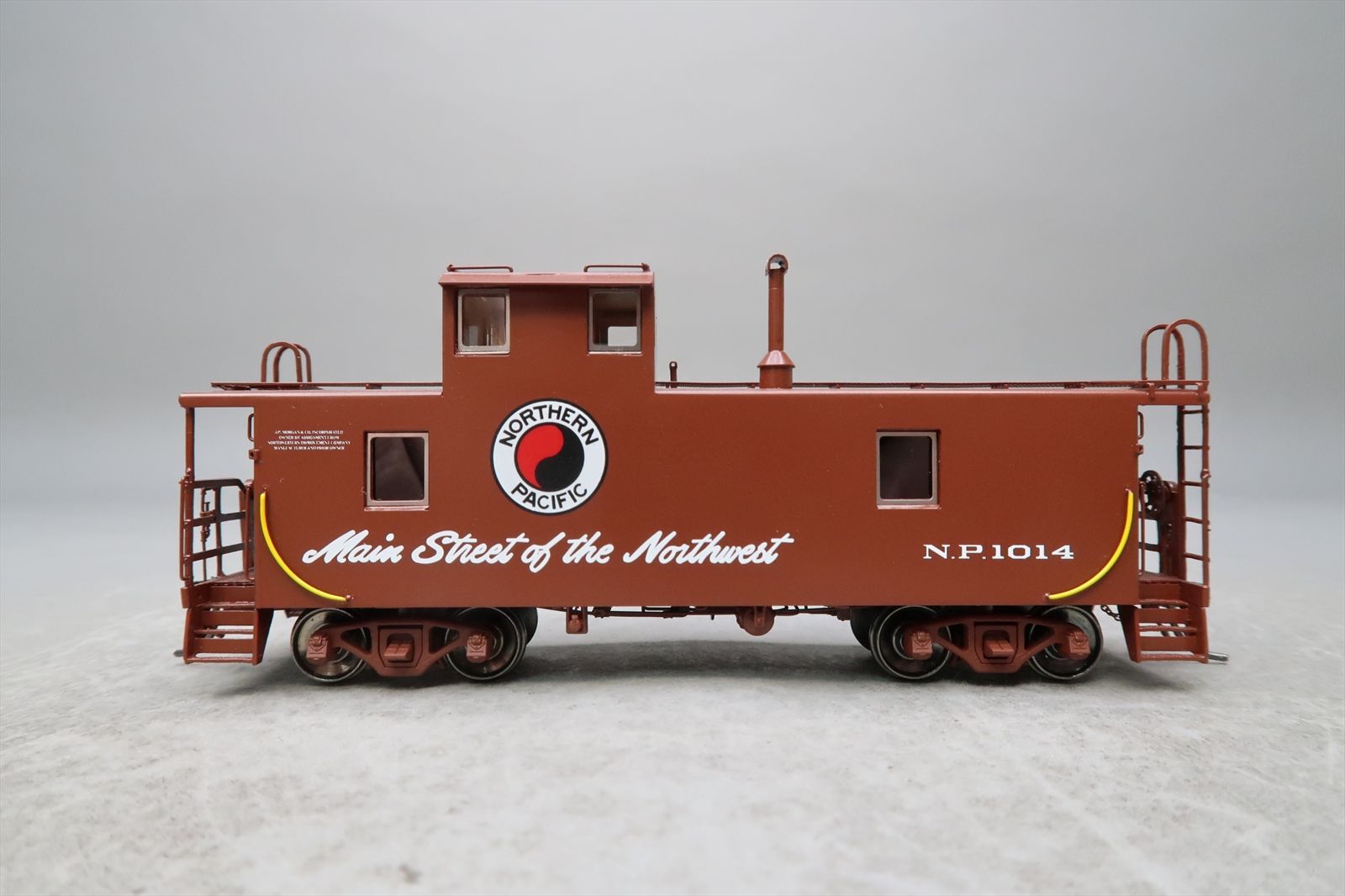 HO Brass Model - NBL NP-8.2 NP Northern Pacific Steel Caboose #1014 - F ...