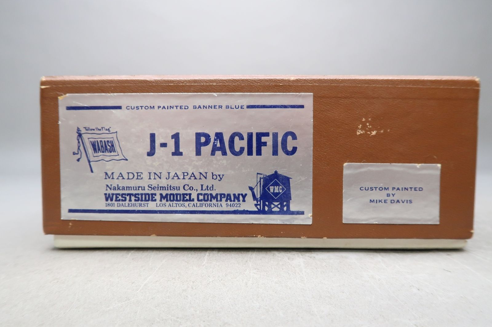 HO Brass Model - WMC WAB Wabash J-1 4-6-2 - Custom Banner Blue - 1976 ...