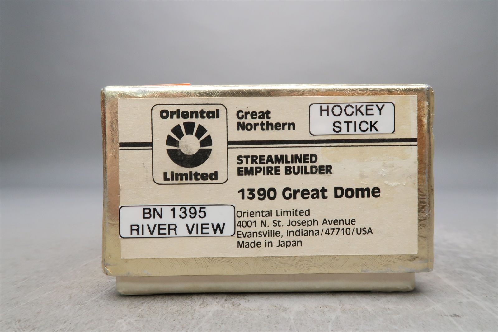 HO Brass Model - Oriental 0280 GN as BN Burlington Northern Great Dome ...