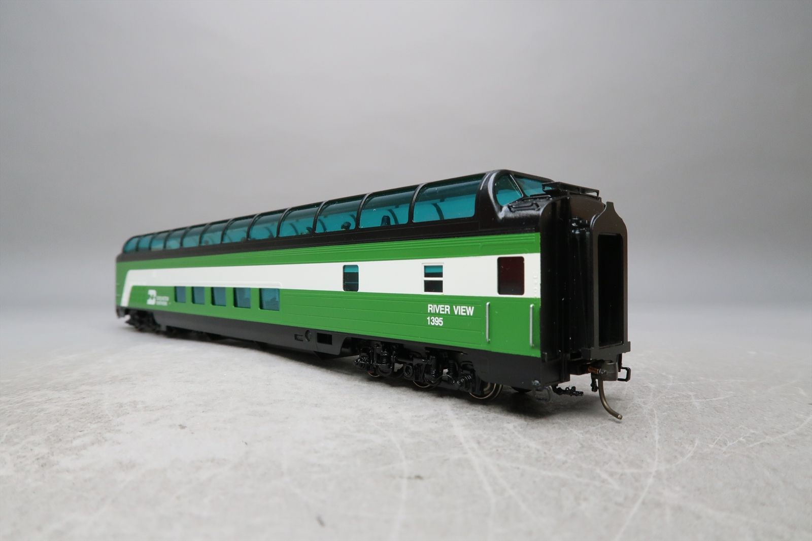 HO Brass Model - Oriental 0280 GN as BN Burlington Northern Great Dome ...