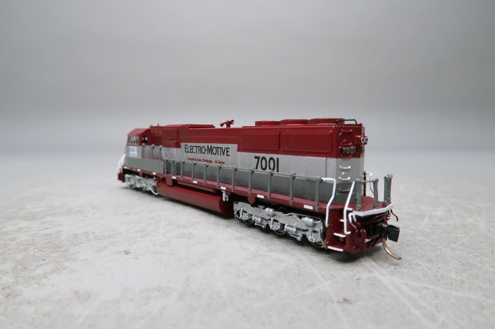 N Brass Model - OMI 2843.1 EMD Demo Demonstrator SD70MAC #7001 - F/P ...