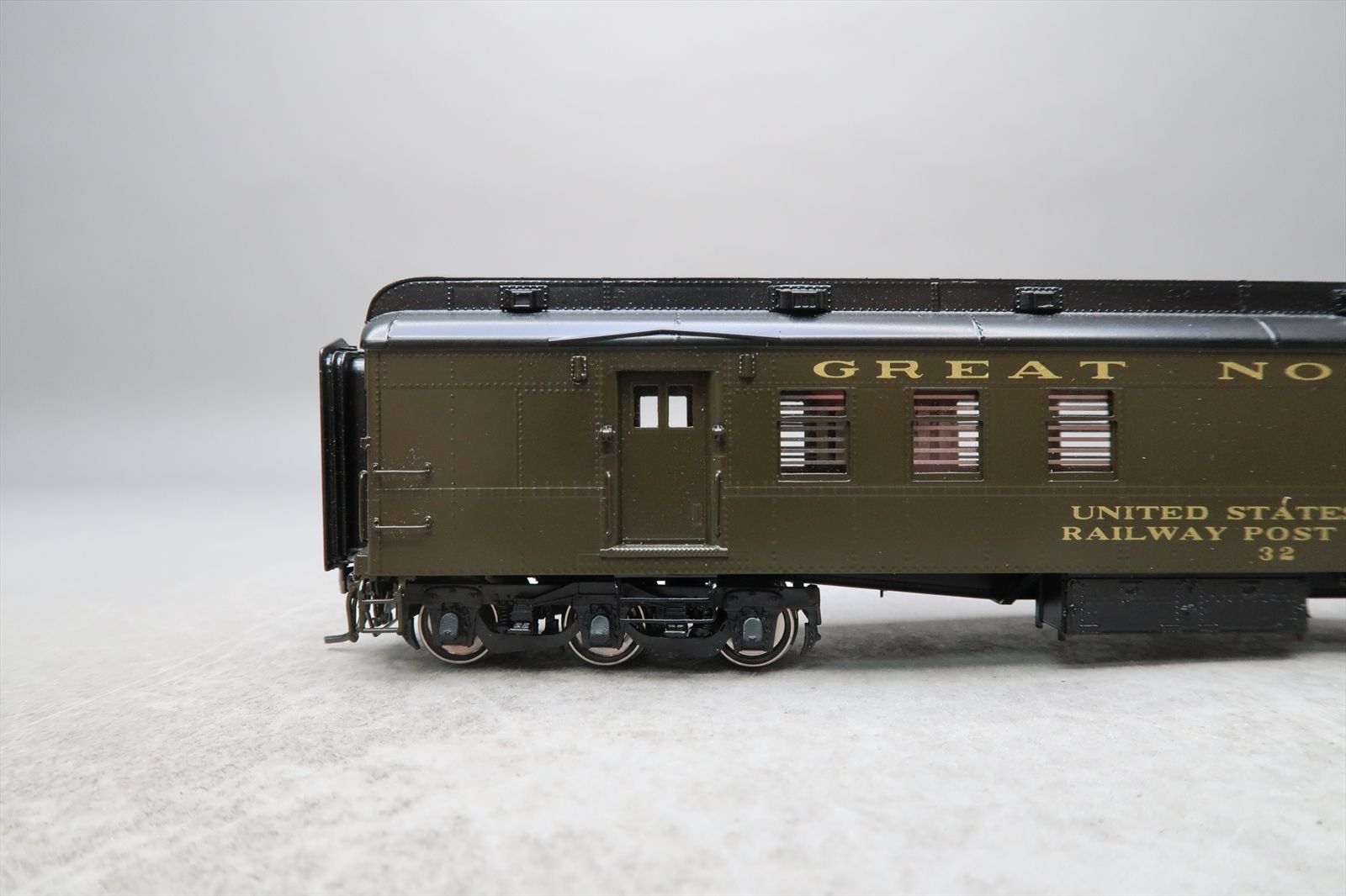 HO Brass Model - CIL 2342.1 GN Great Northern HW 60' Rail Postal Car ...