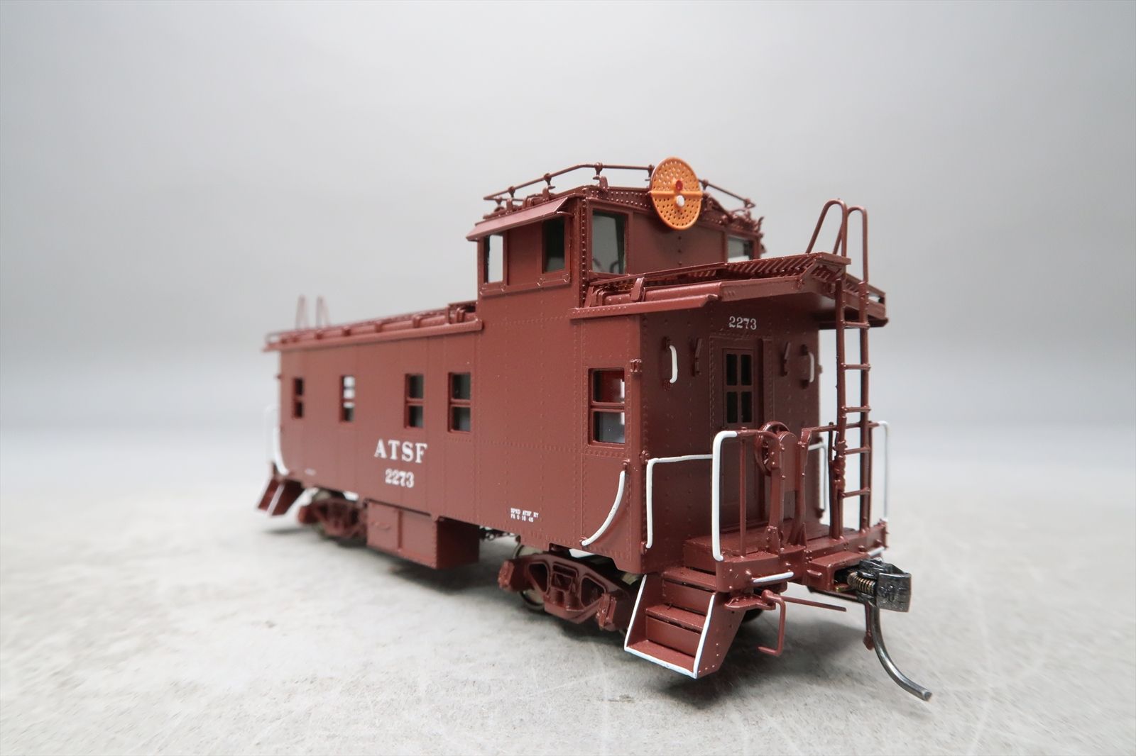 HO Brass Model - DP 1408 AT&SF Santa Fe Peaked Roof Wig Wag Caboose ...
