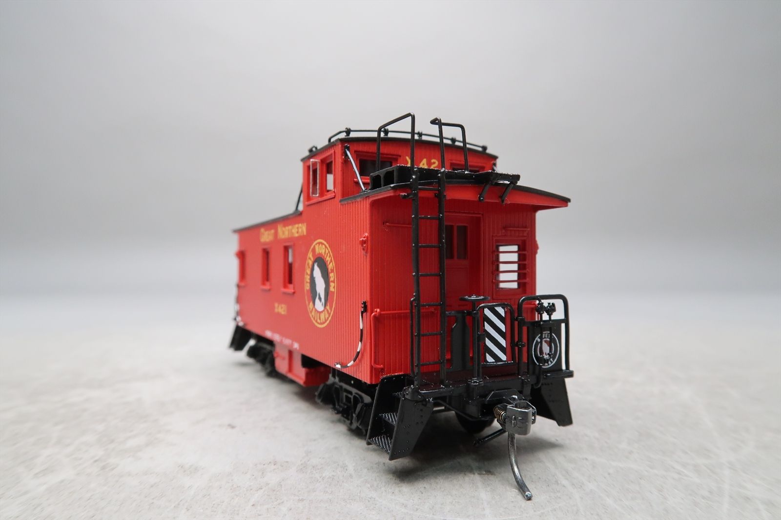 HO Brass Model - CIL 2238.1 GN Great Northern 25' Wood Caboose Later ...