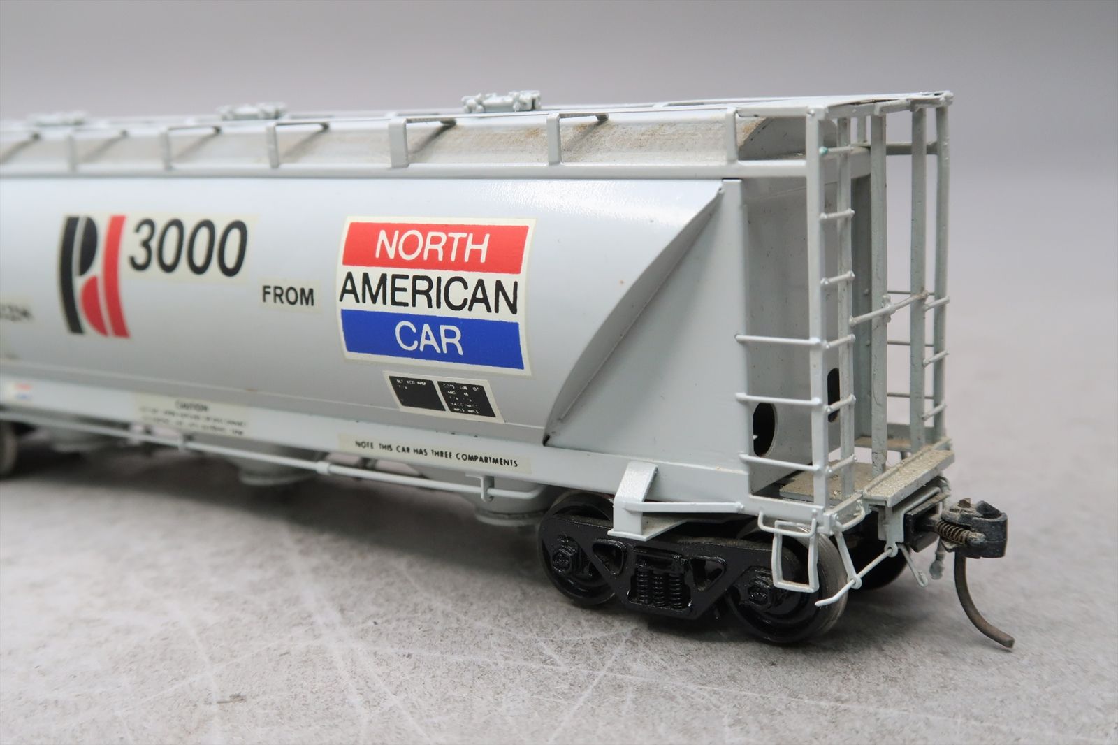HO Brass Model - OMI 3001 NAHX Pd 3000 Covered Hopper #93628 - Custom ...