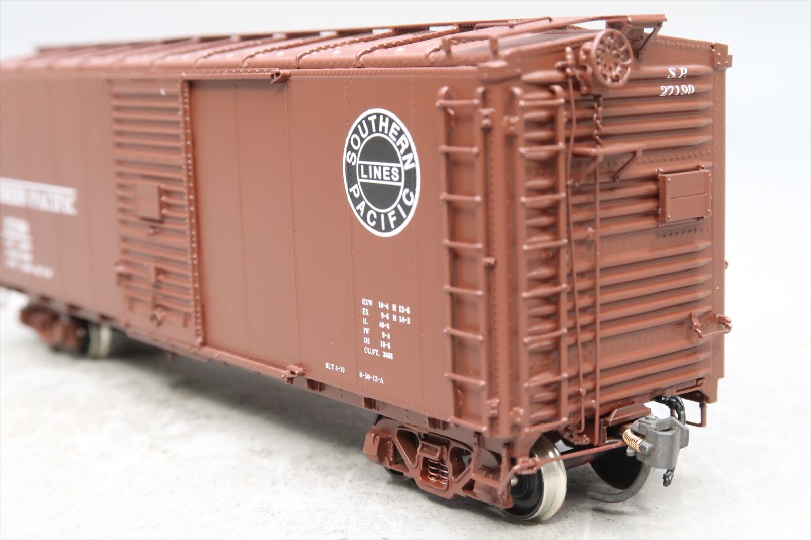 HO Brass Model - CIL 2512.1 SP Southern Pacific B-50-12-A Steel Rebuilt ...