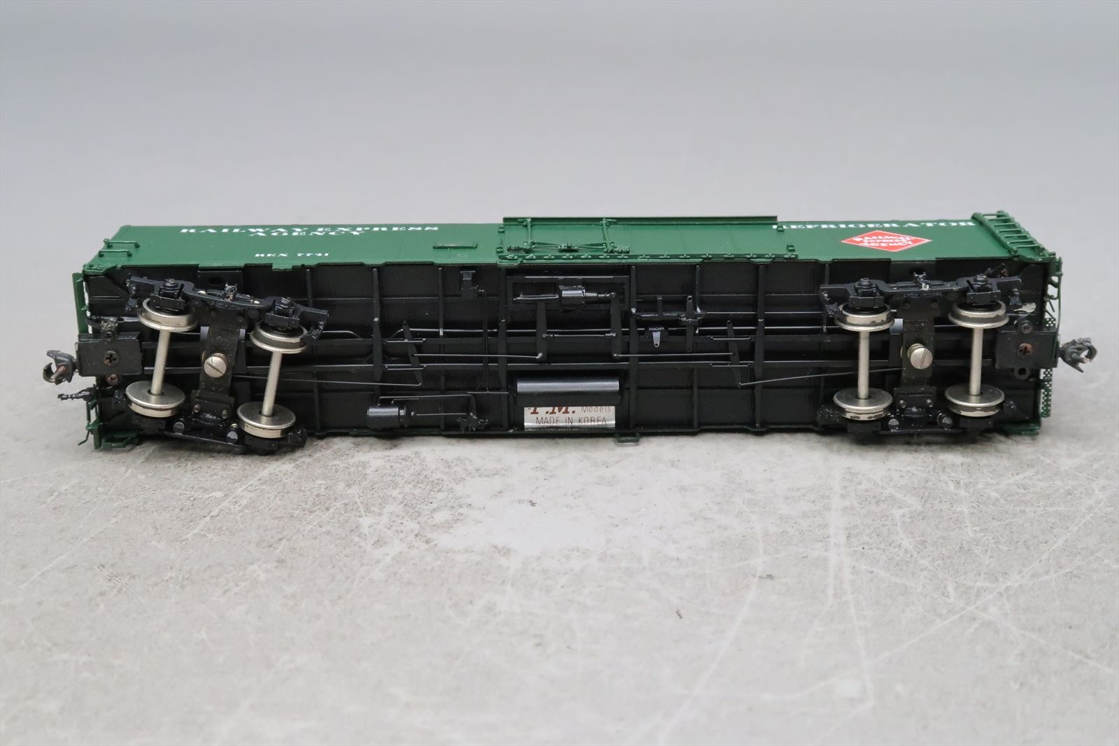 HO Brass Model - CIL 2068.1 REA Railway Express Agency 52' Reefer REX ...