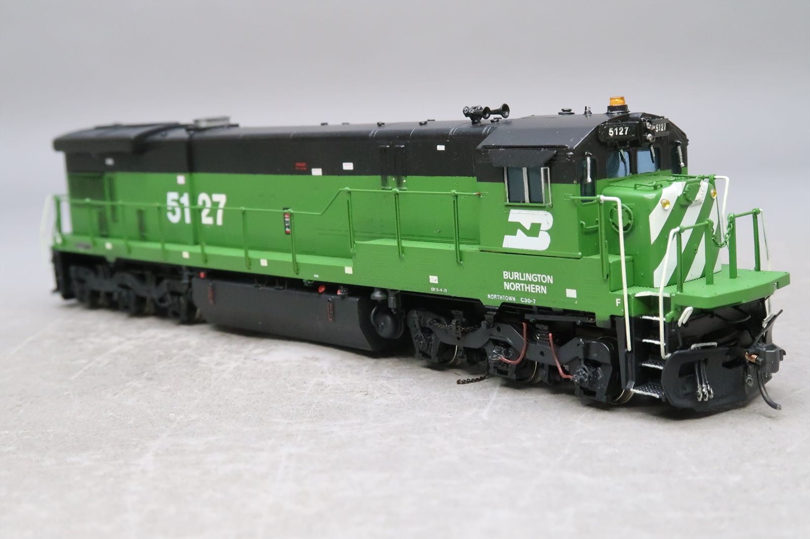 HO Brass Model - OMI 1969 BN Burlington Northern C30-7 Anti-Climber ...
