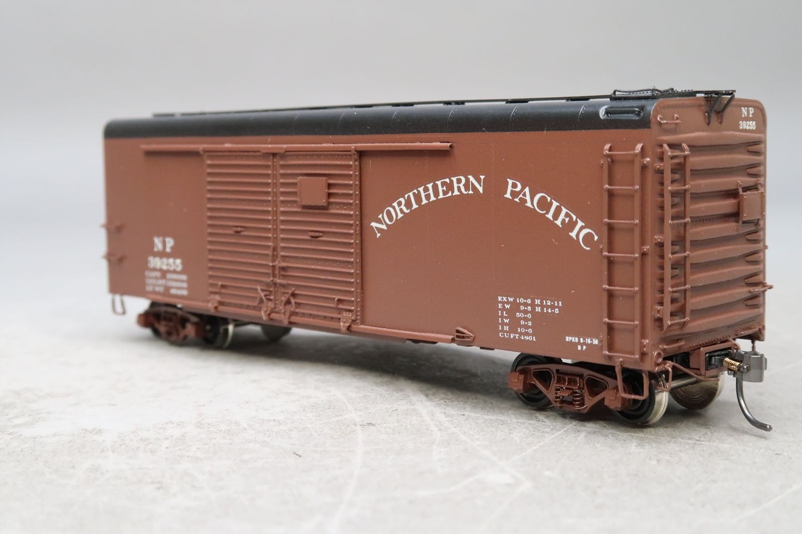 HO Brass Model - W&R NP Northern Pacific 40' Round Roof Auto Automobile ...