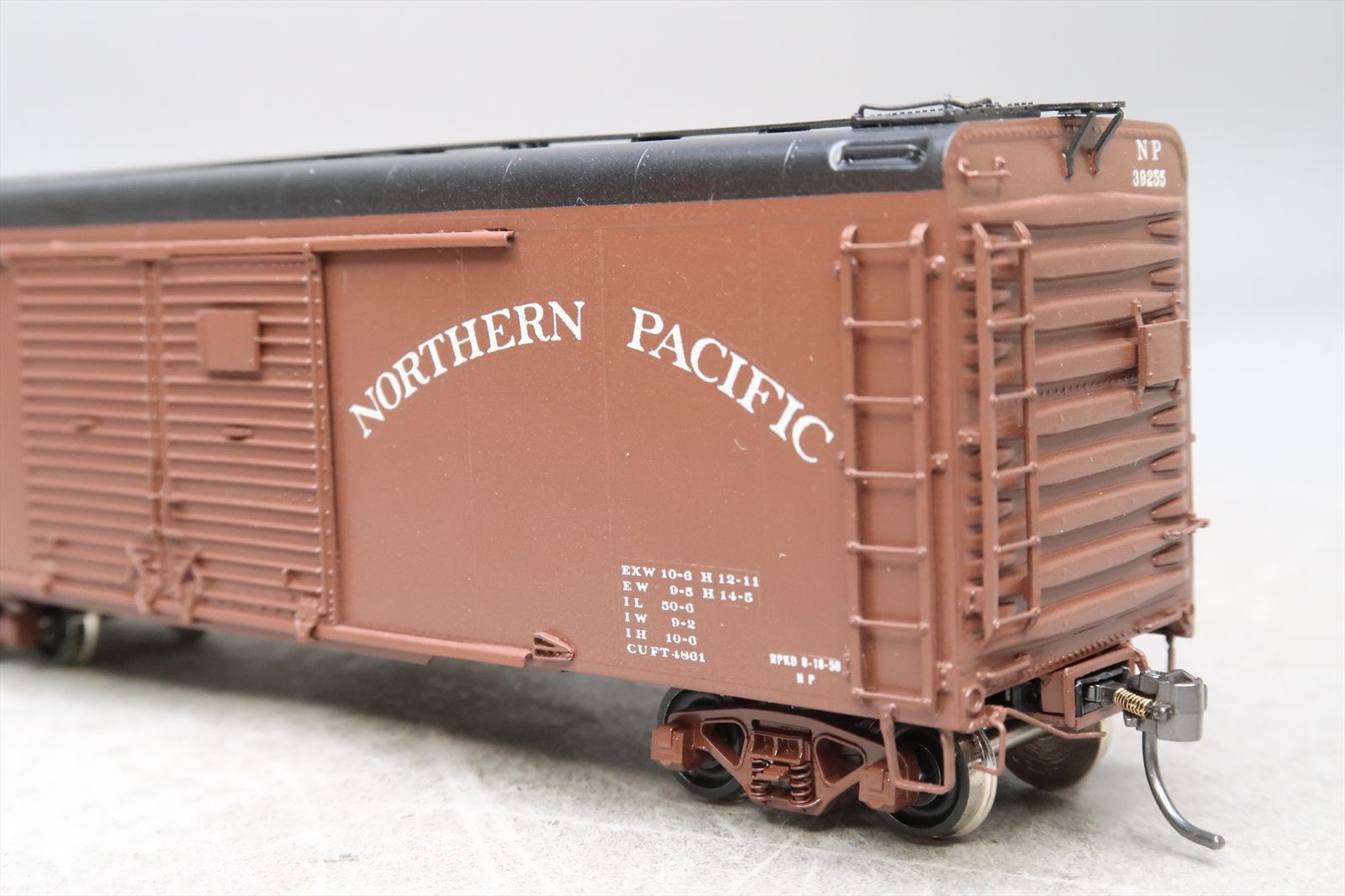 HO Brass Model - W&R NP Northern Pacific 40' Round Roof Auto Automobile ...