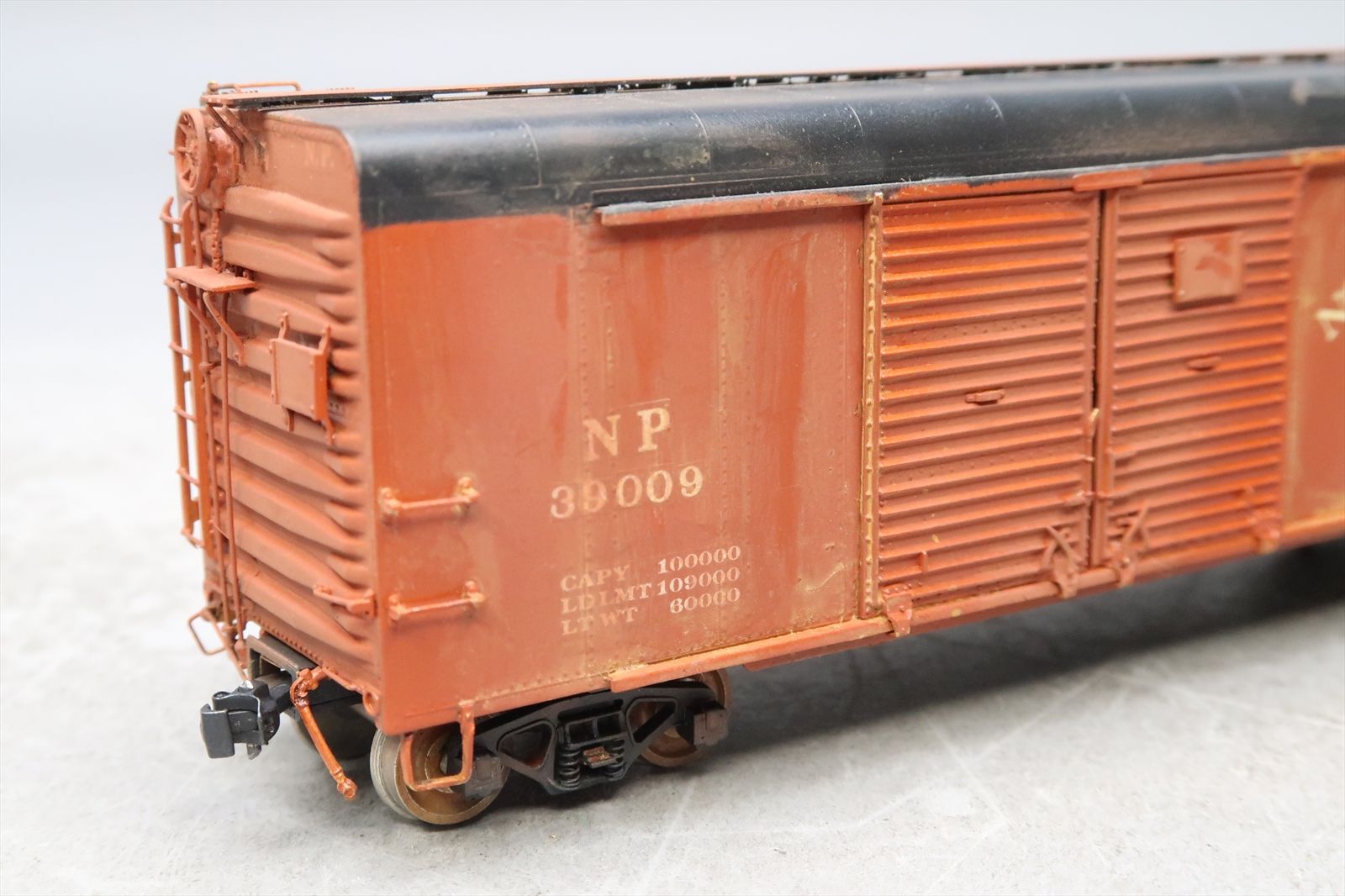 HO Brass Model - W&R NP Northern Pacific 40' Round Roof Auto Automobile ...