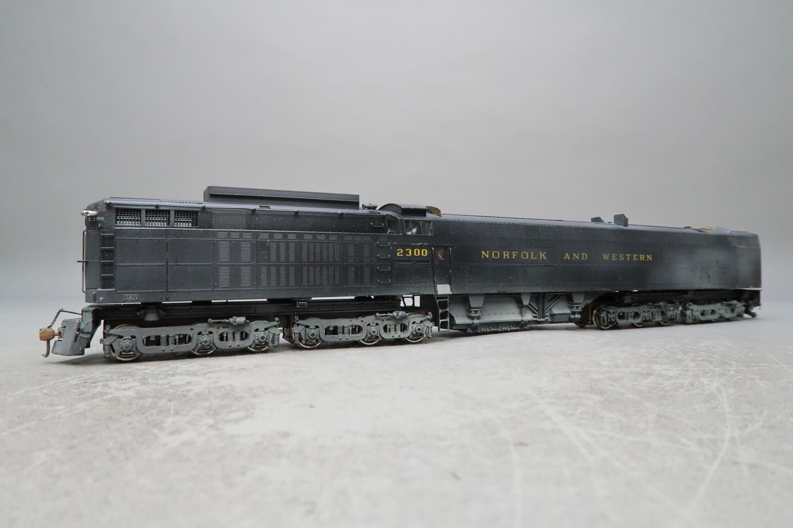 HO Brass Model - ALCO D-168 N&W Norfolk & Western Jawn Henry C-C+C-C 3 ...