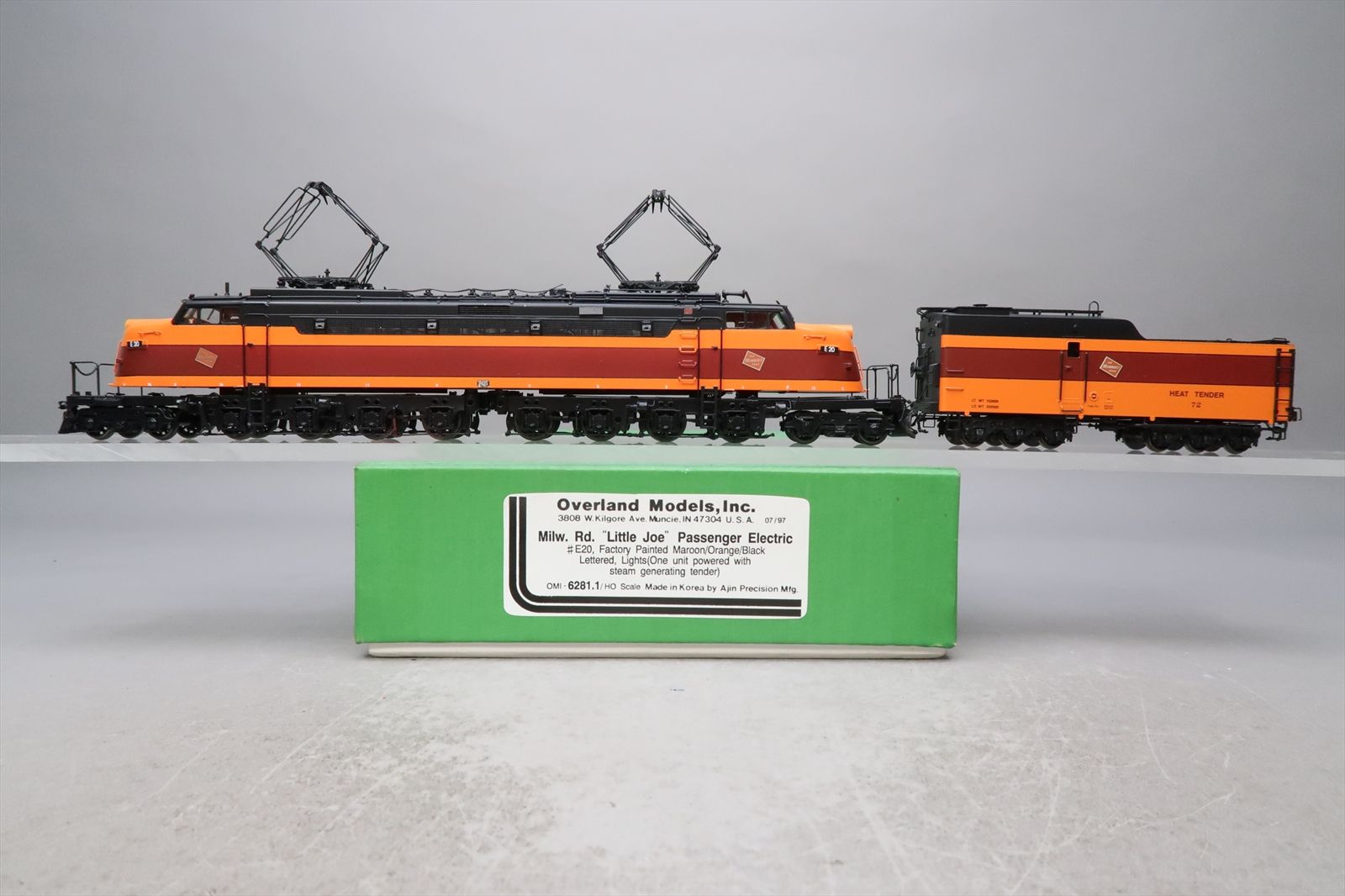 HO Brass Model - OMI 6281.1 Milwaukee Road Little Joe Passenger ...
