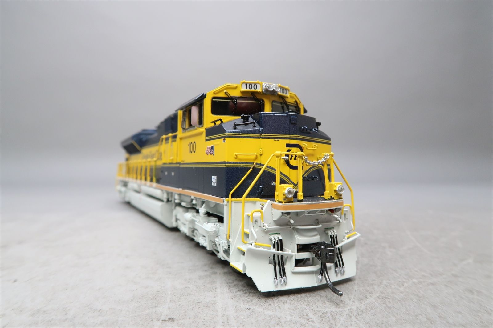 HO Brass Model - OMI AA-1316-1 FEC Florida East Coast SD70M-2 #100 - F/P - 2010 Run - Ajin RARE!