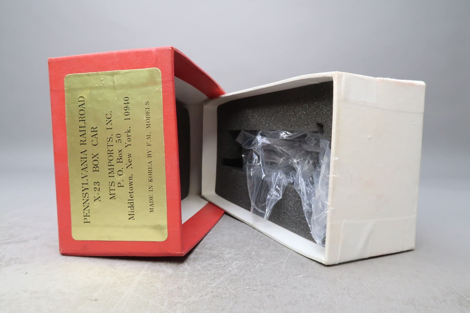 HO Brass Model - MTS PRR Pennsylvania X-23 Boxcar Box Car #531128 ...