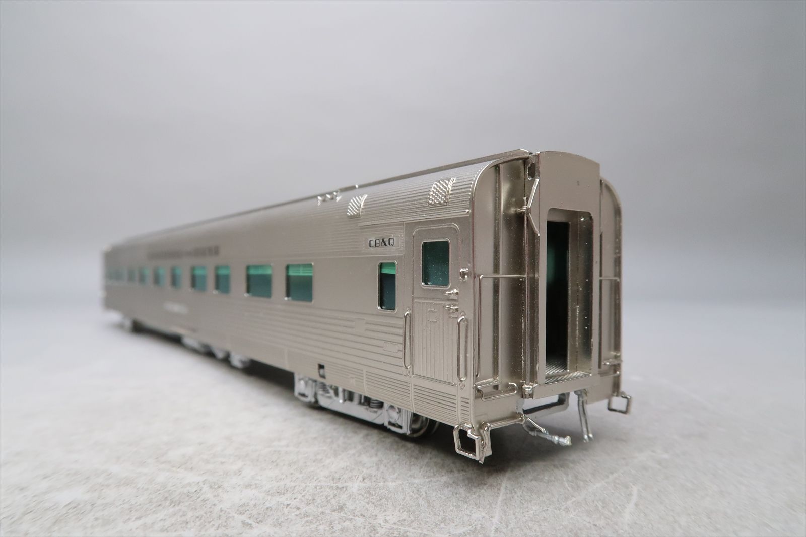 HO Brass Model - SSL CZ07 California Zephyr 6-5 Sleeper Silver Dove - F ...