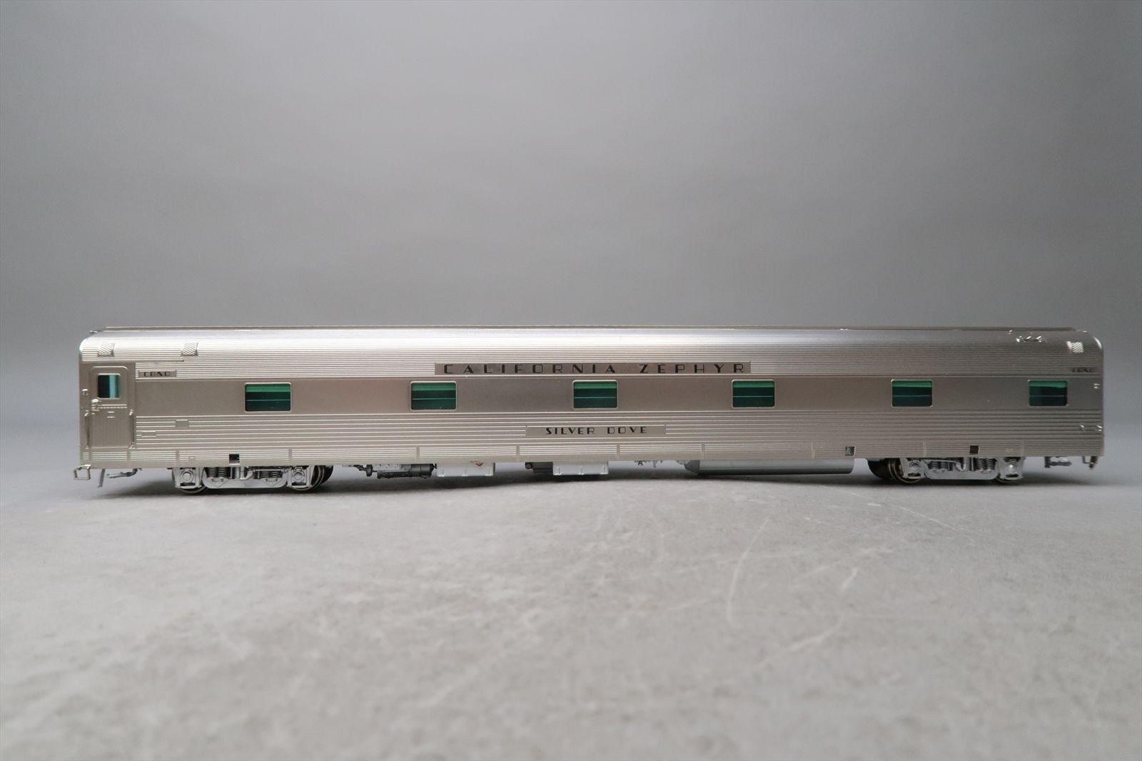 HO Brass Model - SSL CZ07 California Zephyr 6-5 Sleeper Silver Dove - F ...