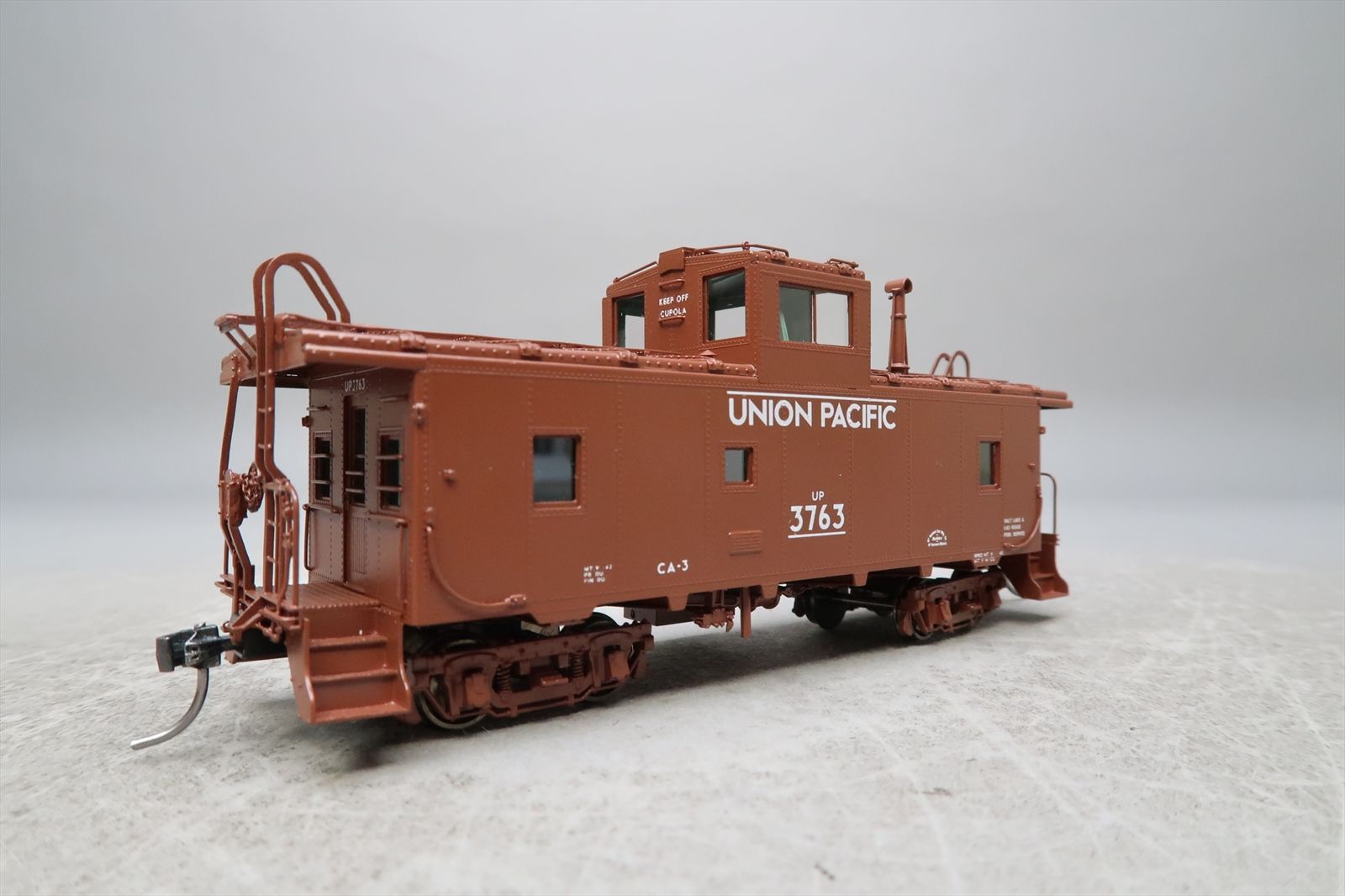 HO Brass Model - OMI 3970.1 UP Union Pacific CA-3 Caboose #3763 - F/P ...