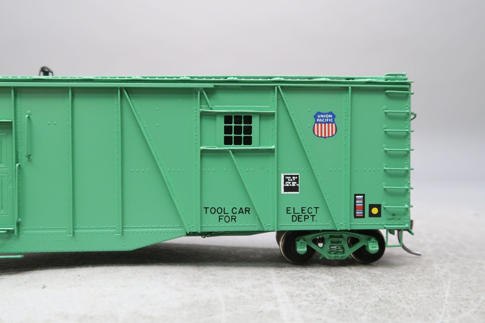 HO Brass Model - OMI 3008.1 UP Union Pacific Tool Car MOW Maintenance ...