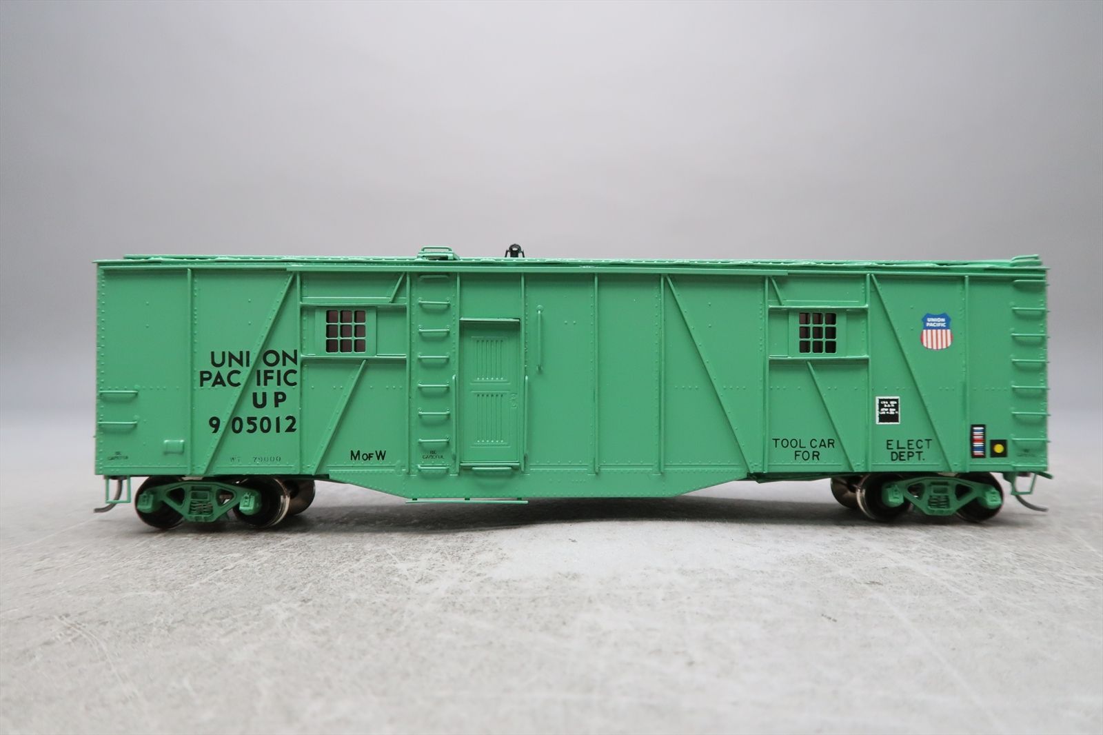 HO Brass Model - OMI 3008.1 UP Union Pacific Tool Car MOW Maintenance ...