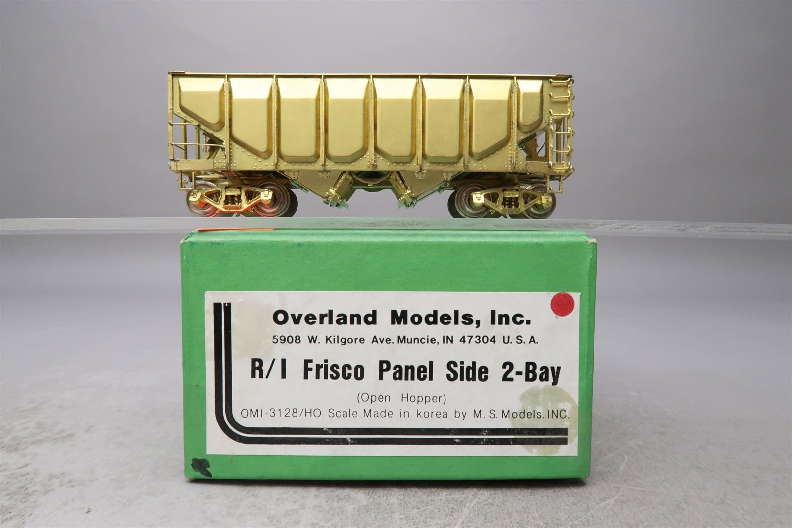 HO Brass Model - OMI 3128 NYC New York Central Panel Side 2 Bay Open ...
