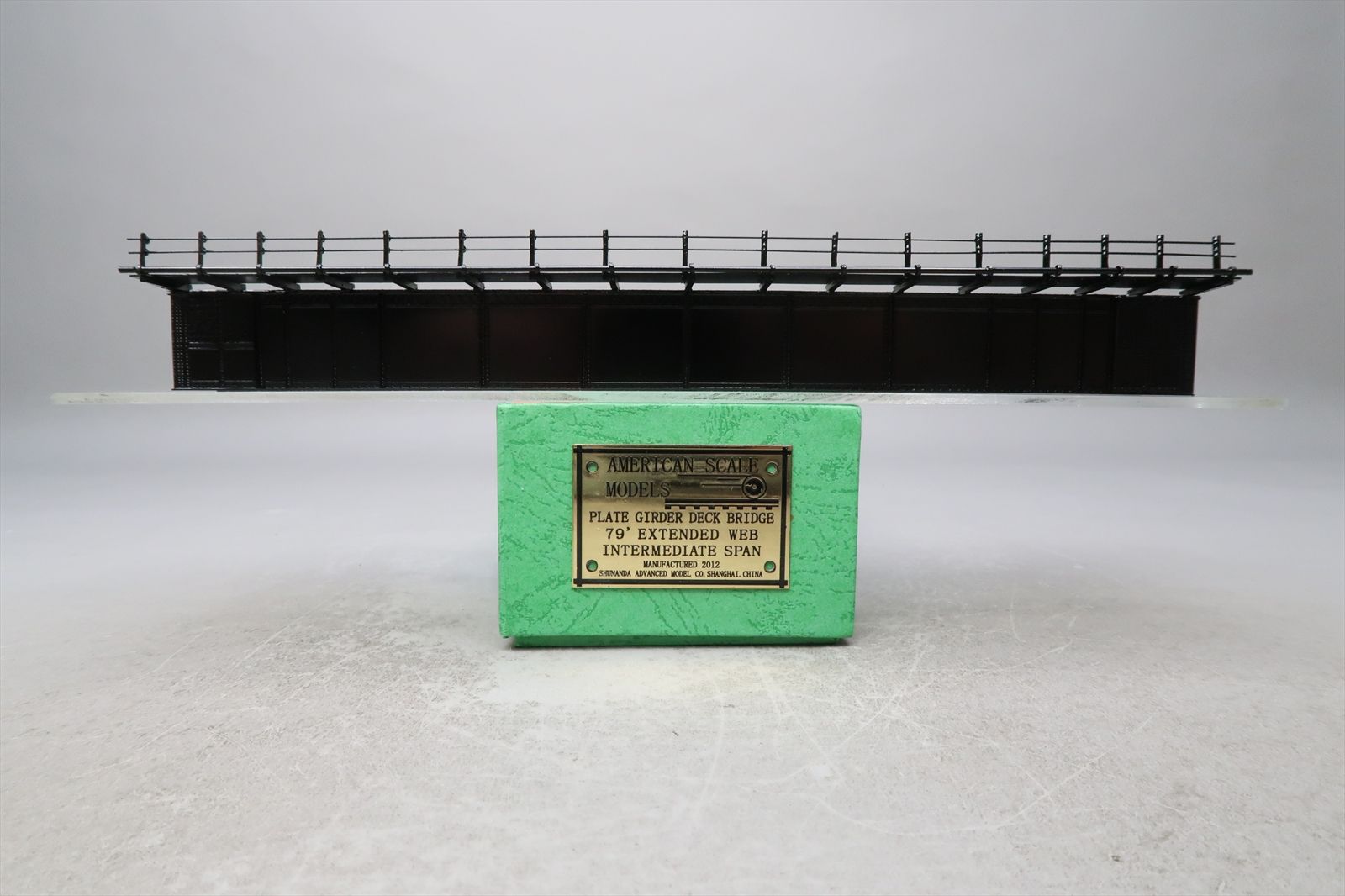 HO Brass Model Structure - ASM 80' Plate Girder Deck Bridge ...