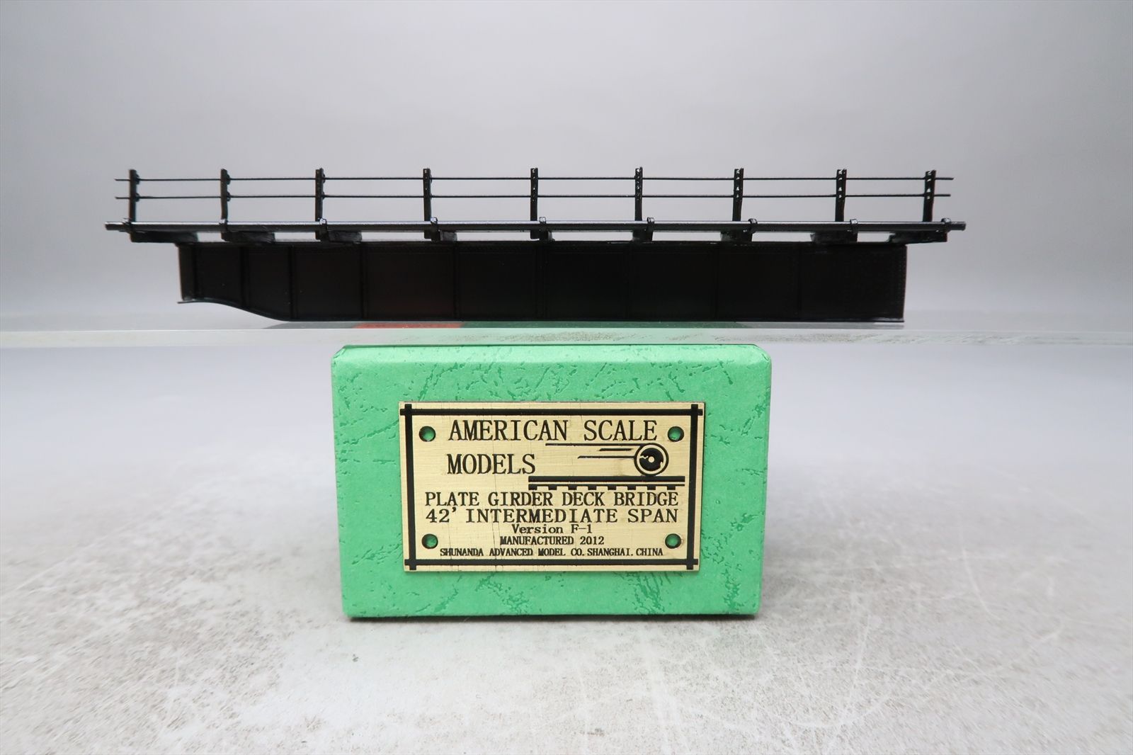 HO Brass Model Structure - ASM 42' Plate Girder Deck Bridge ...