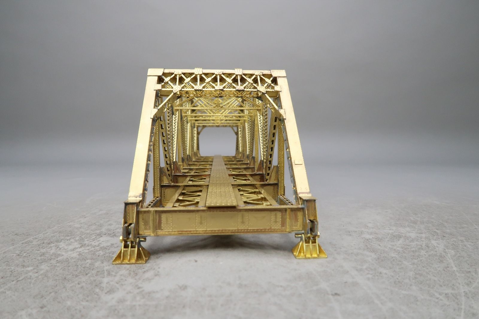 N Brass Model Structure - OMI 2860 Riveted 225' Warren Truss Double ...