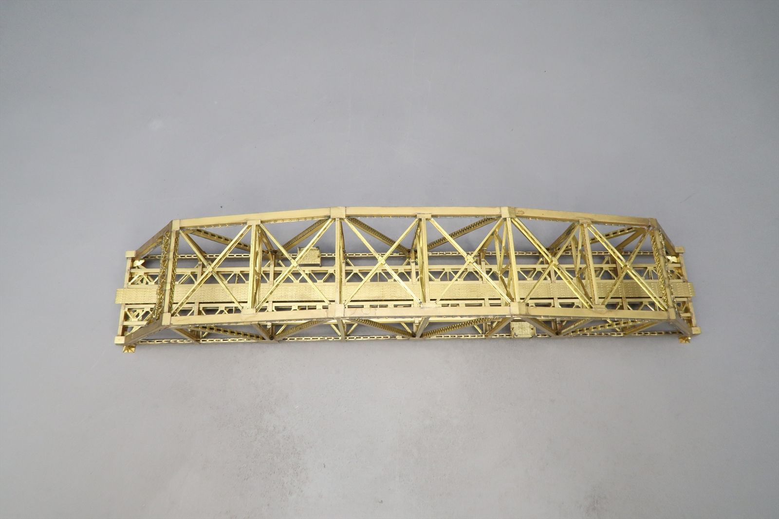 N Brass Model Structure - OMI 2860 Riveted 225' Warren Truss Double ...