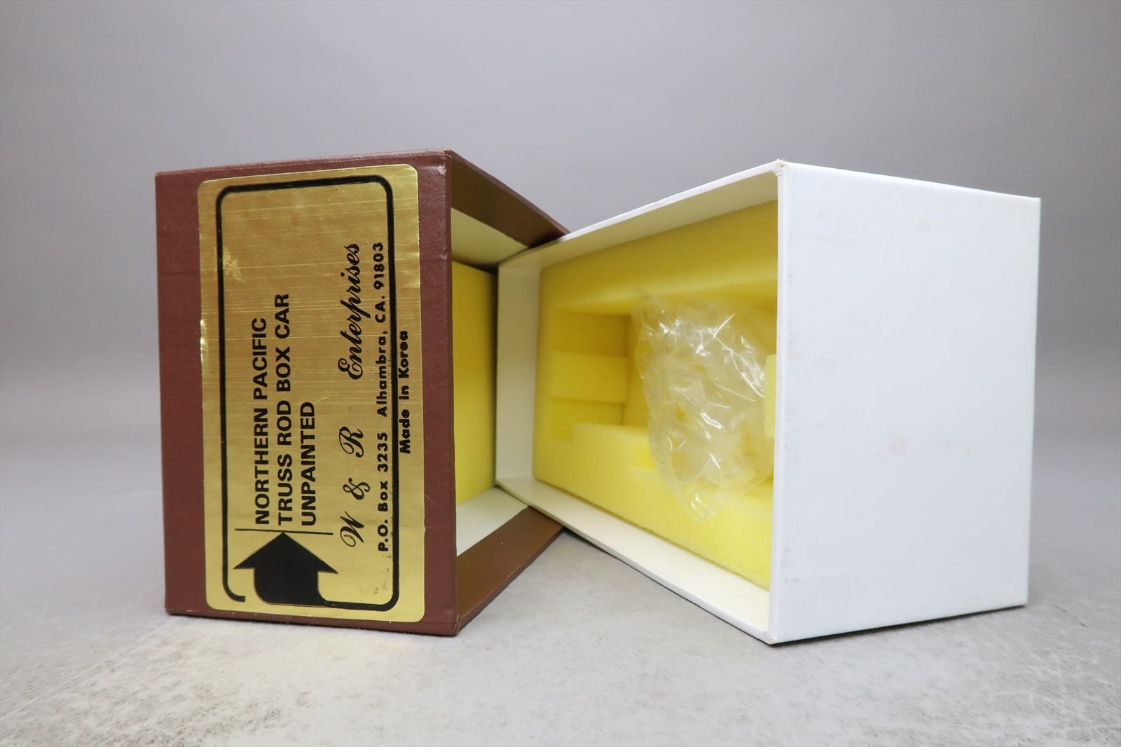 HO Brass Model - W&R NP Northern Pacific Truss Rod Boxcar Box Car ...