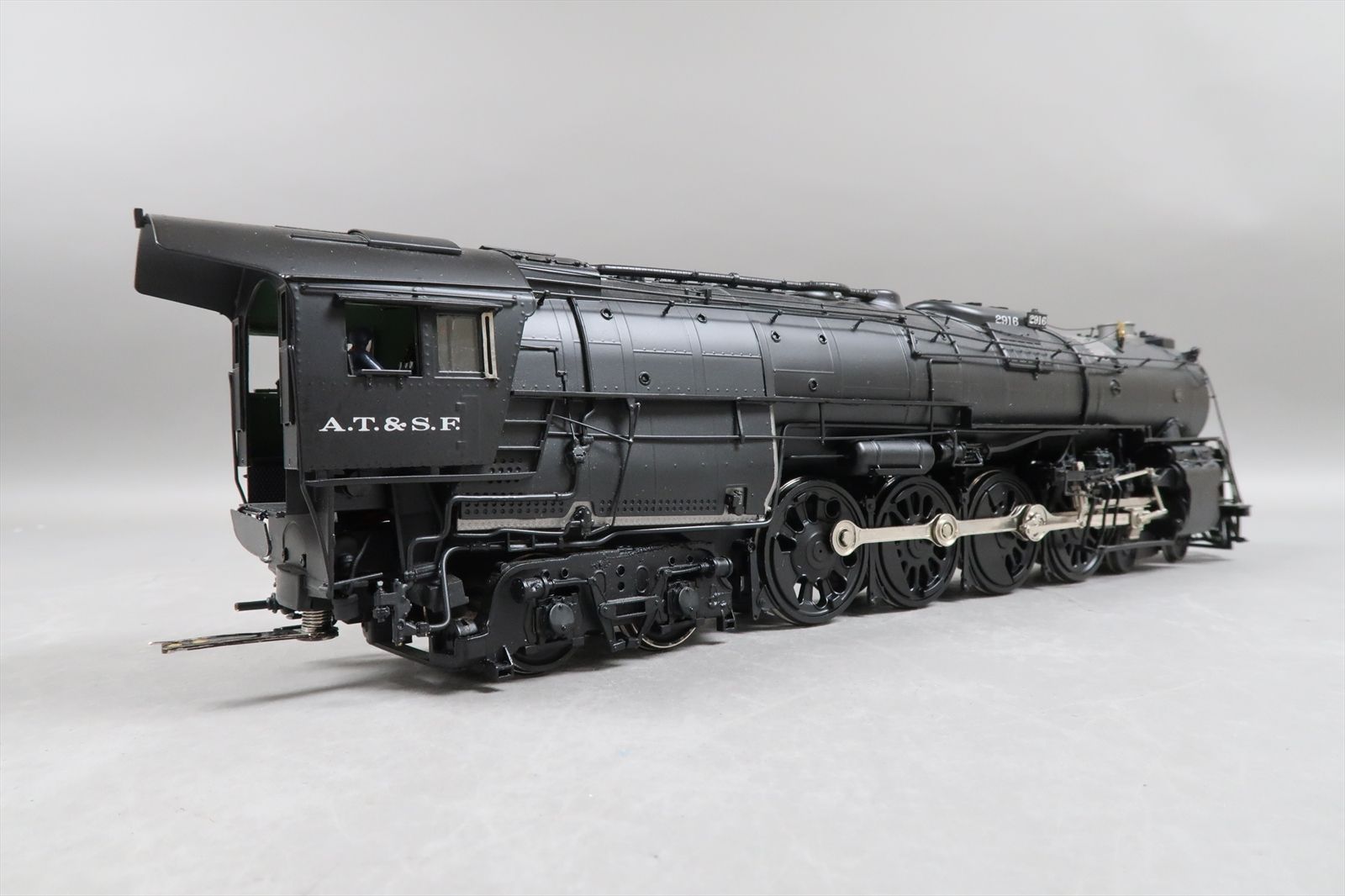 O Brass Model - Sunset 2-Rail AT&SF Santa Fe 2900 Class 4-8-4 #2916 - F/P - 2012 Run - Made in China