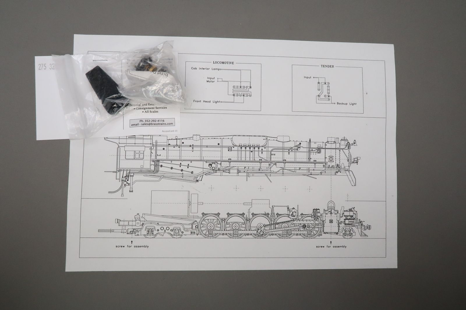 HO Brass Model - PSC 17018-1 C&O Chesapeake & Ohio 2-10-4 T-1 #3030 - F ...