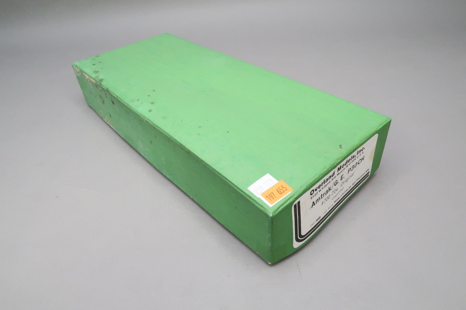 HO Brass Model - OMI 5898 Amtrak / GE Pooch P30CH Original #700 - 724 ...