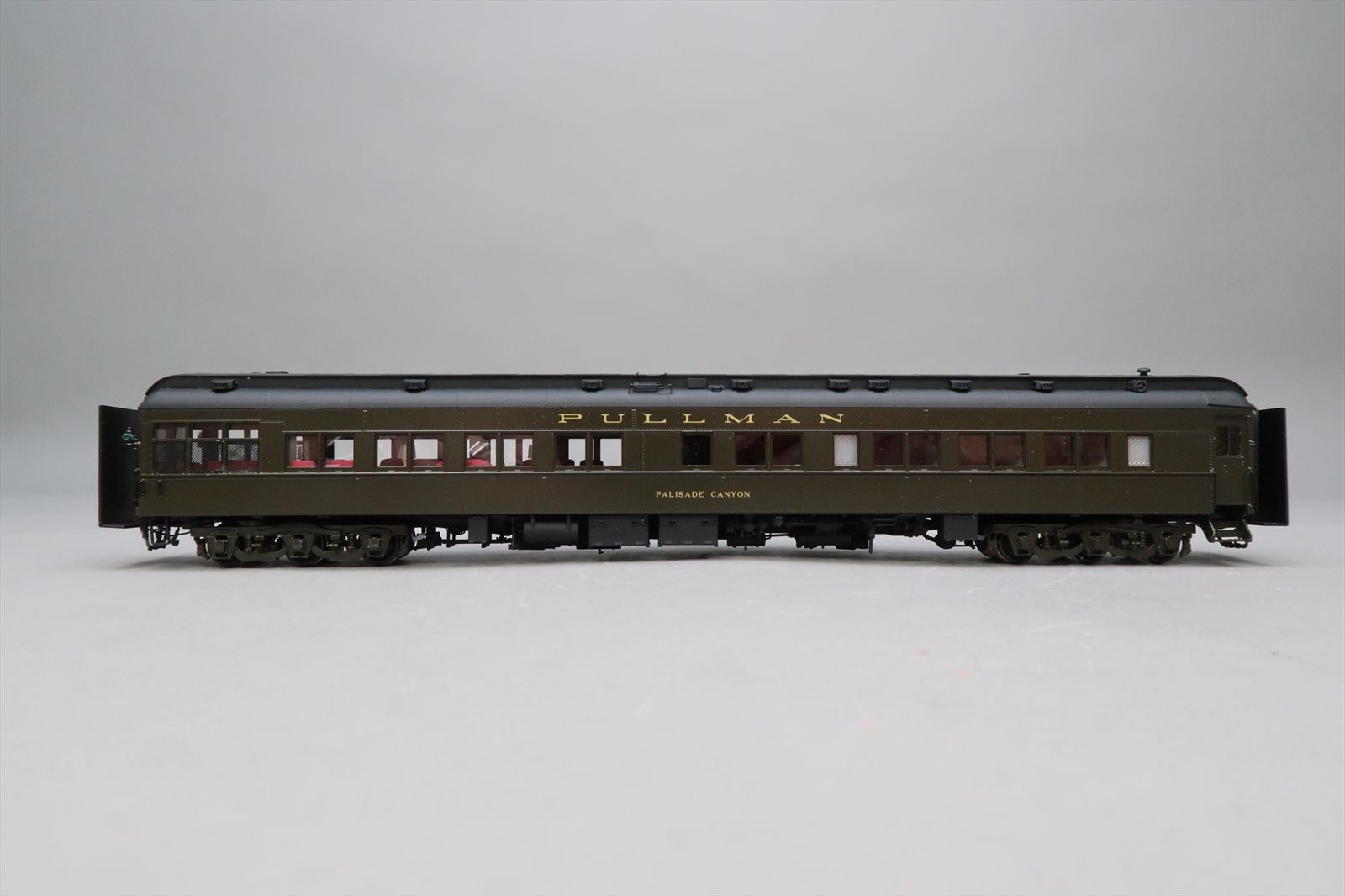 HO Brass Model - W&R NP Northern Pacific Solarium Observation Pullman ...
