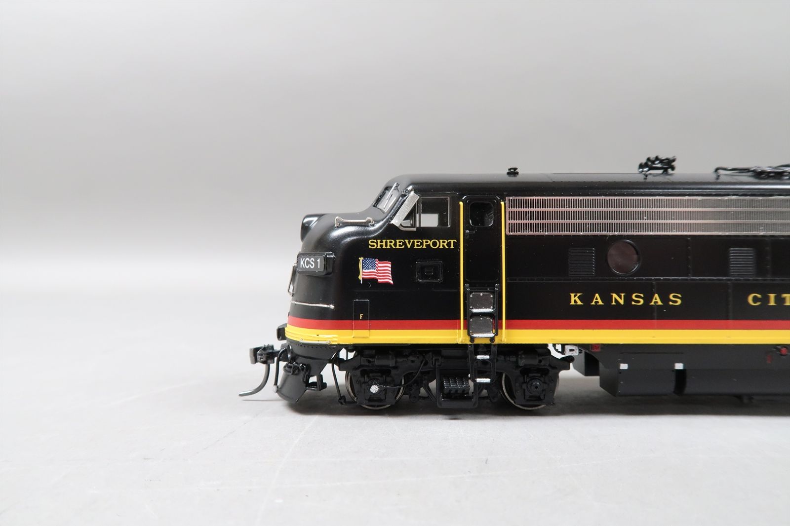HO Brass Model - OMI AJ-1011 KCS Kansas City Southern FP9 FP9A FP9B ABA ...