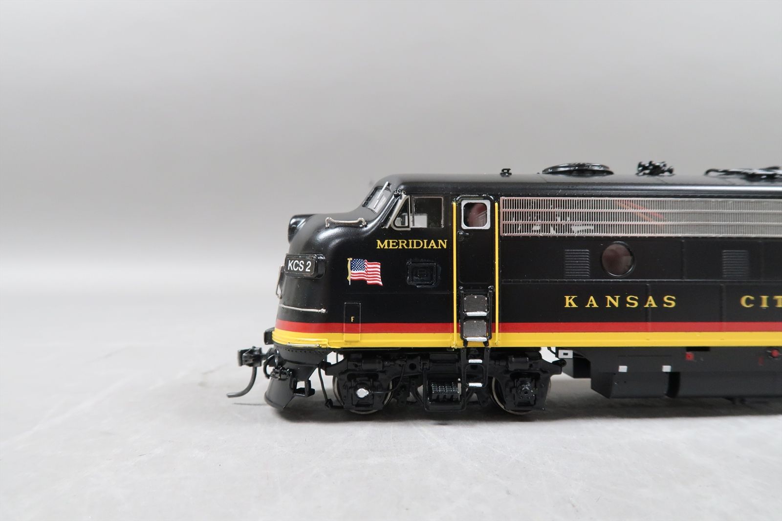HO Brass Model - OMI AJ-1011 KCS Kansas City Southern FP9 FP9A FP9B ABA ...