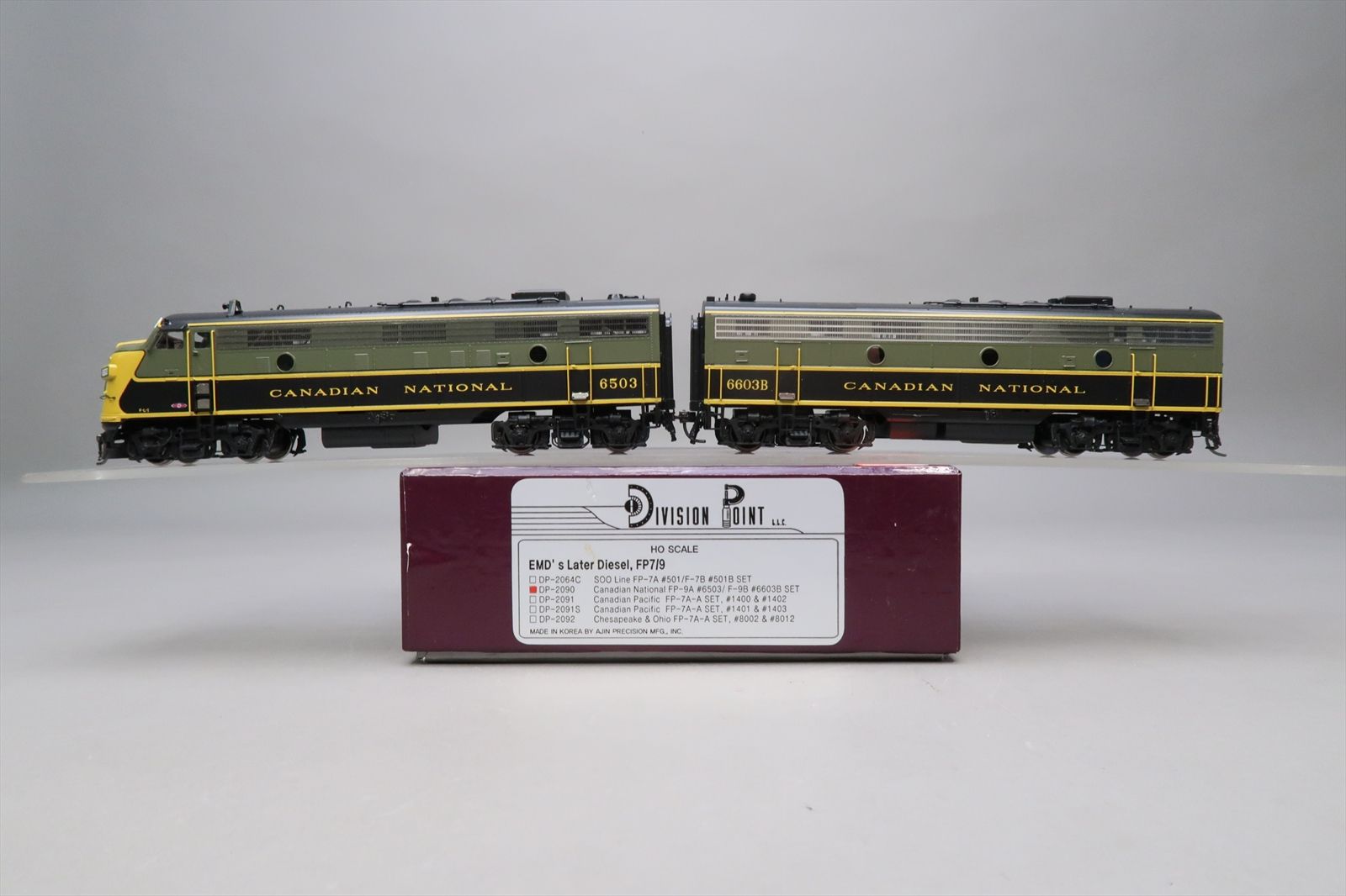 HO Brass Model - DP 2090 CN CNR Canadian National FP9 FP9A F9 F9B A-B ...