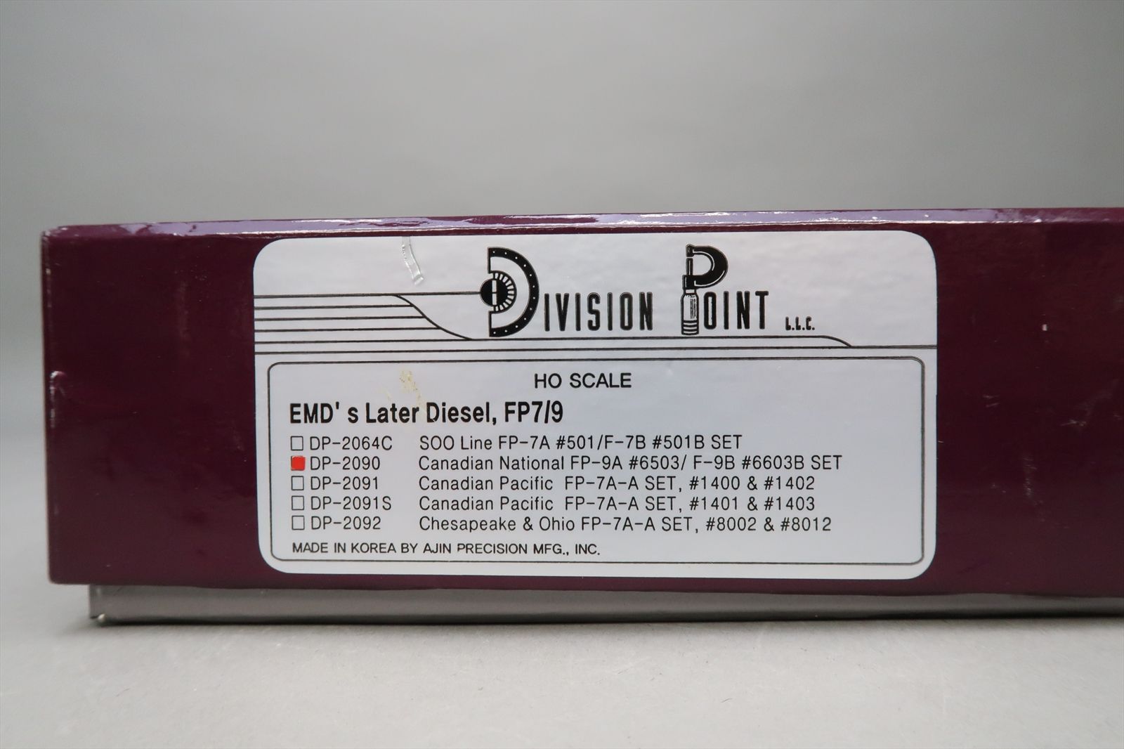 HO Brass Model - DP 2090 CN CNR Canadian National FP9 FP9A F9 F9B A-B ...