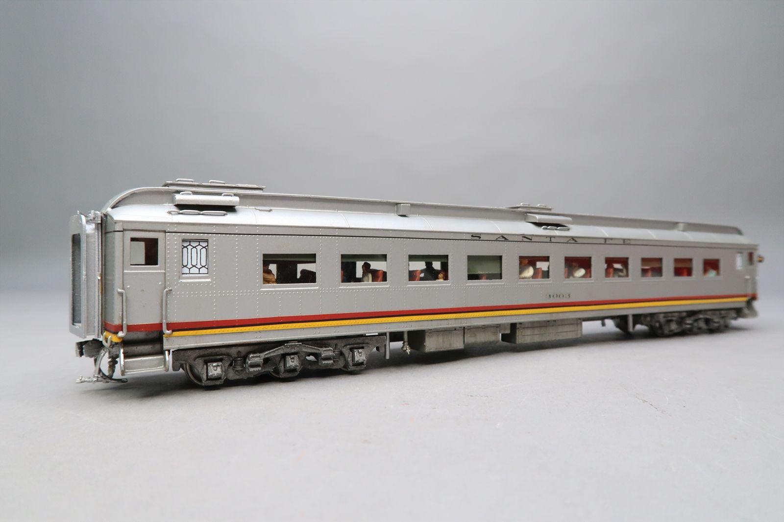 HO Brass Model - HCB Hi-Country AT&SF Santa Fe Coach #3003 - Pro Paint ...